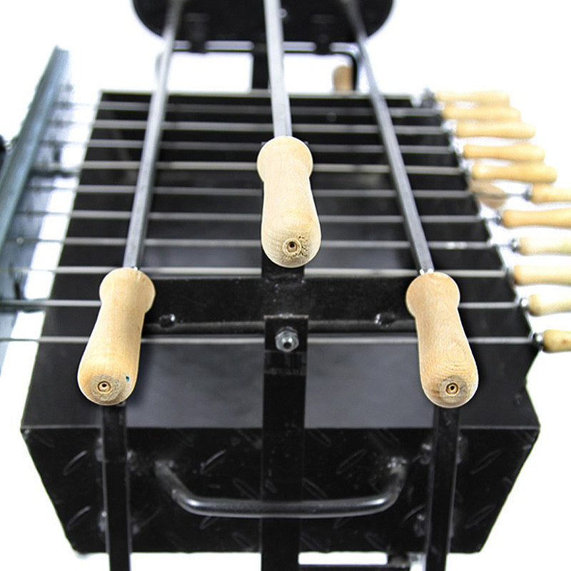 Cyprus Grill Deluxe Auto (Black) Souvla Package Deal with 13kg Motor ...