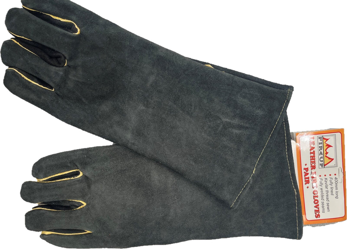 Fire Up Leather Fire/Flame Resistant Gauntlets - Pair - LEFIGA – Dizzy Lamb