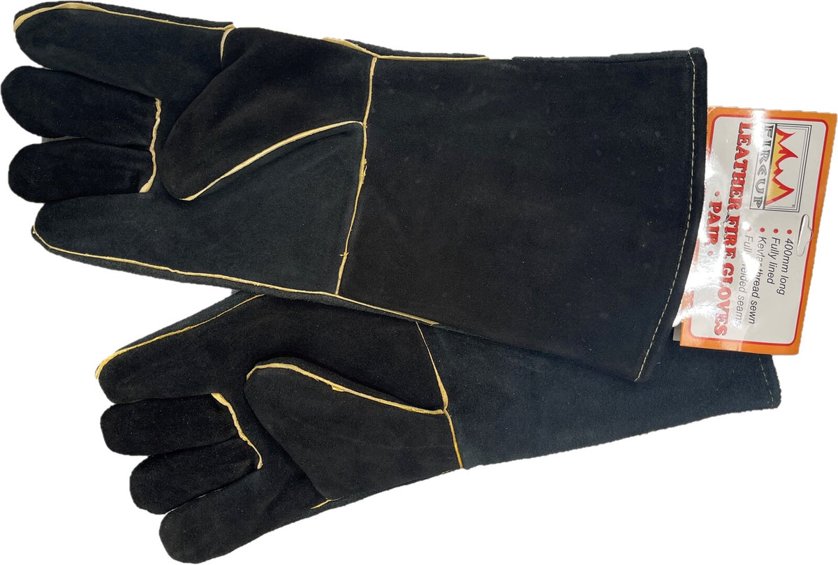 Fire Up Leather Fire/Flame Resistant Gauntlets - Pair - LEFIGA – Dizzy Lamb