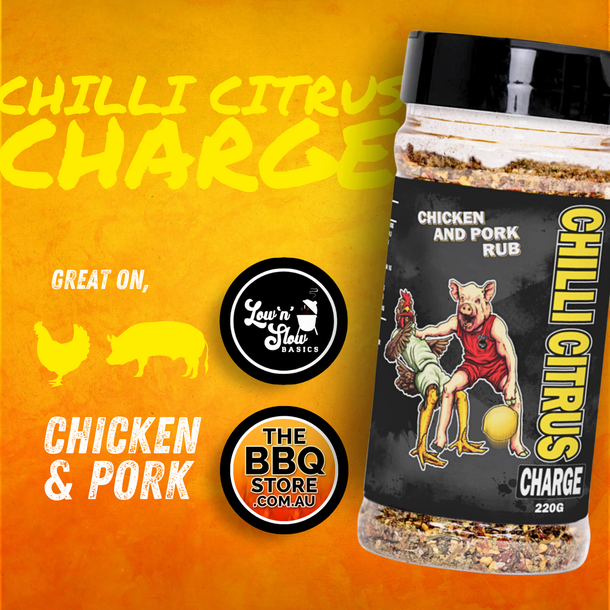 Low n Slow Basics Chilli Citrus Charge - LNS-CCC – Dizzy Lamb