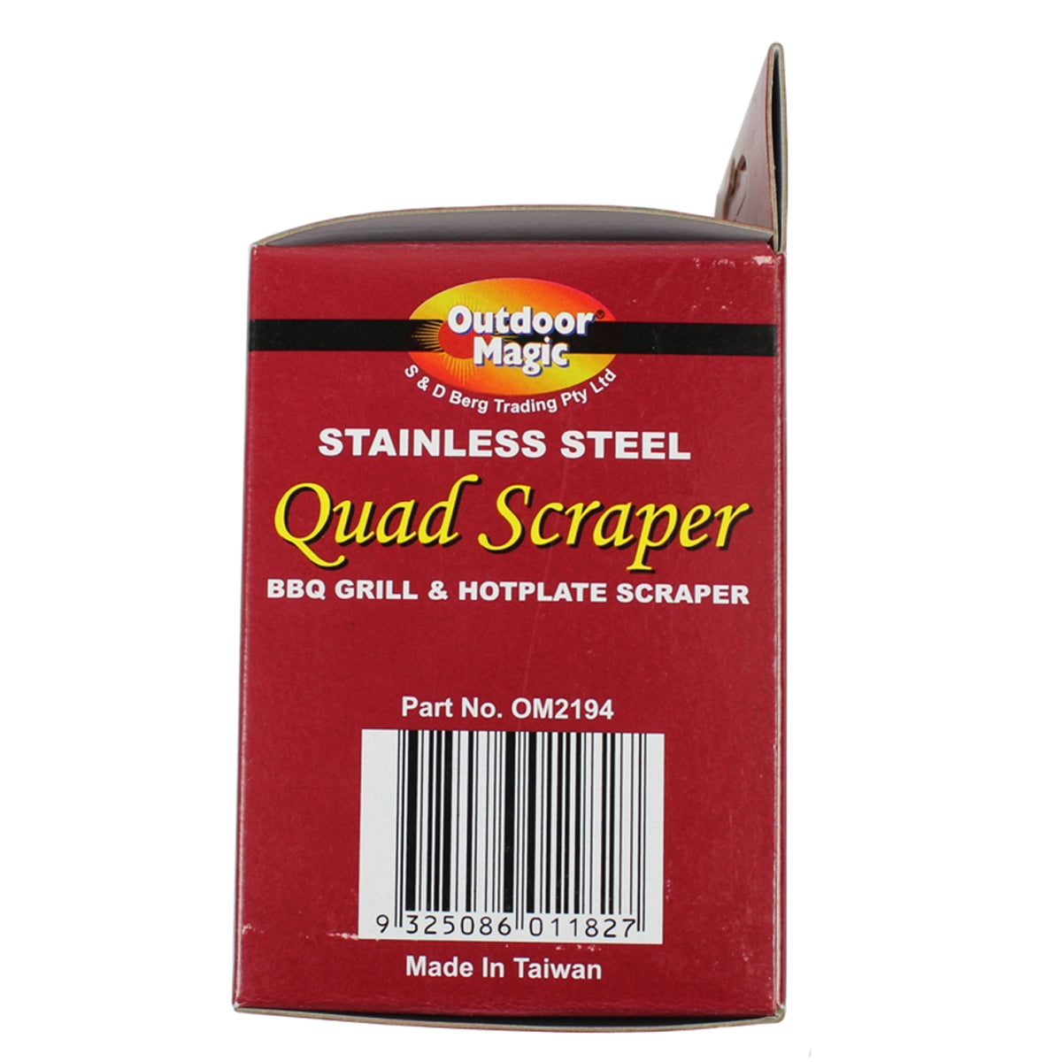 Outdoor Magic - Quad Scraper - BBQ Grill & Hotplate Scraper – Dizzy Lamb