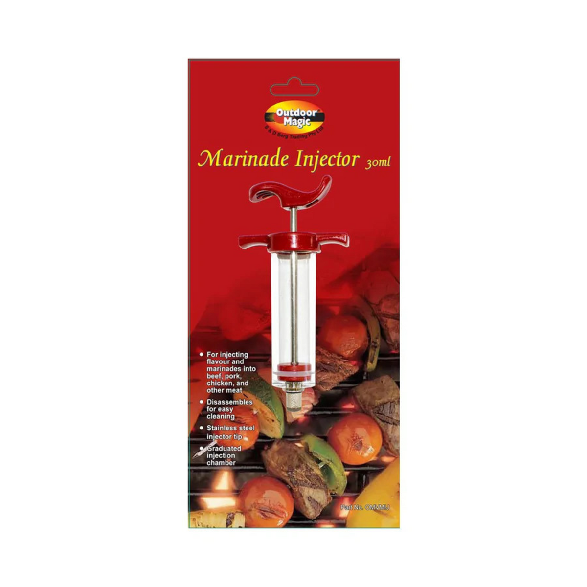 Outdoor Magic Marinade Injector - OMVMIJ – Dizzy Lamb